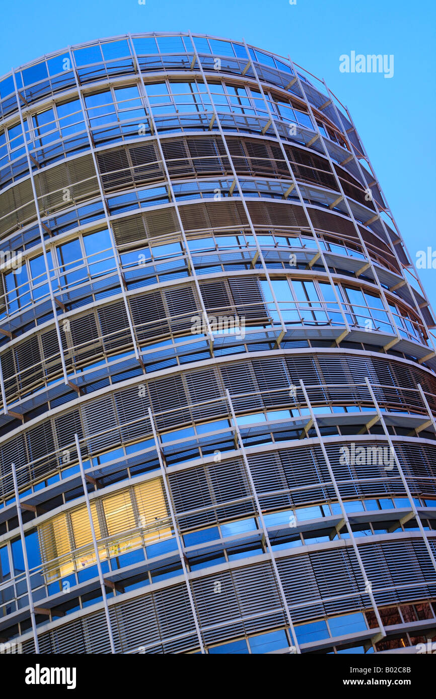 overtime hour in an office building Stock Photo - Alamy