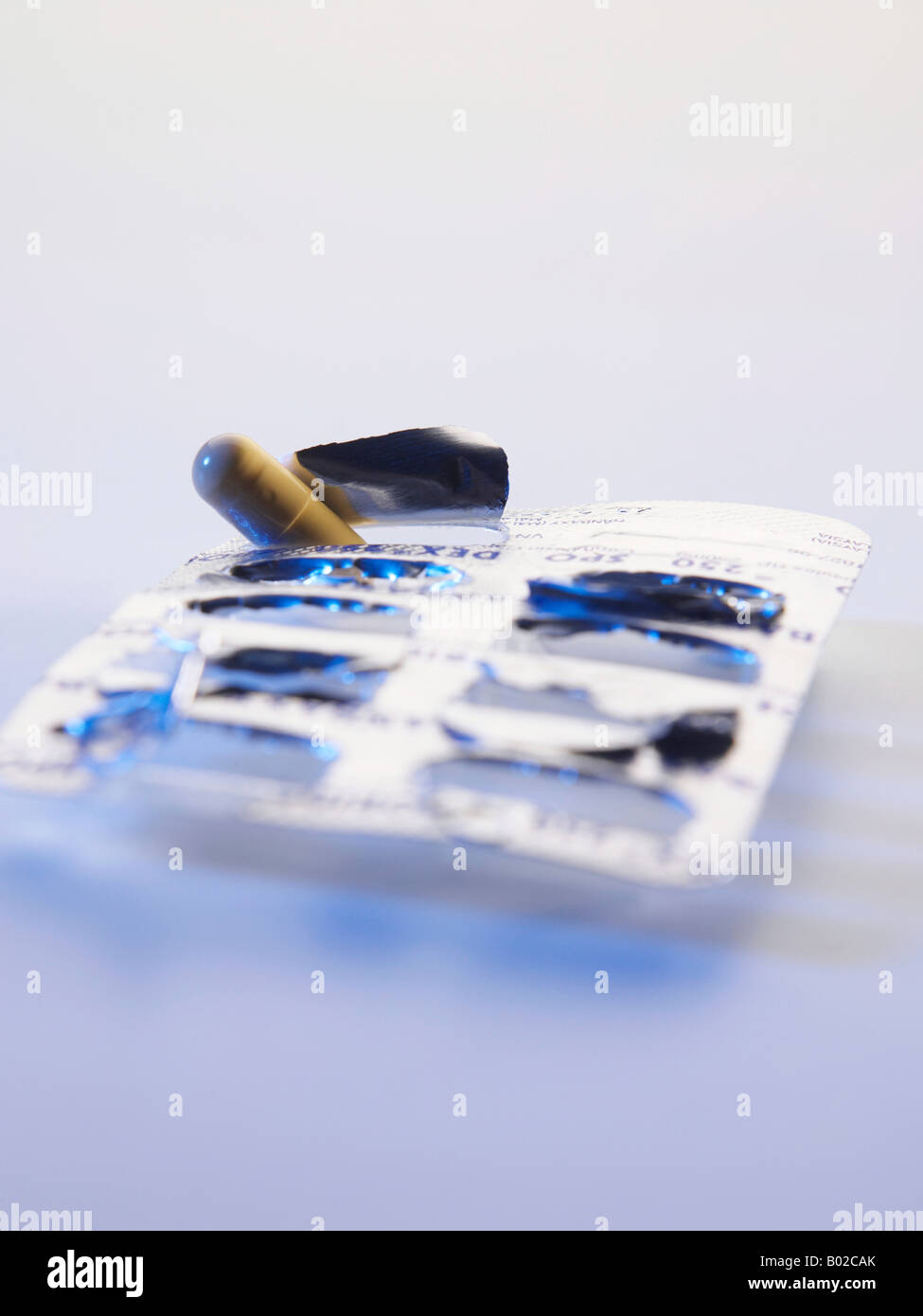 Close up of capsule on blister seal package Stock Photo - Alamy
