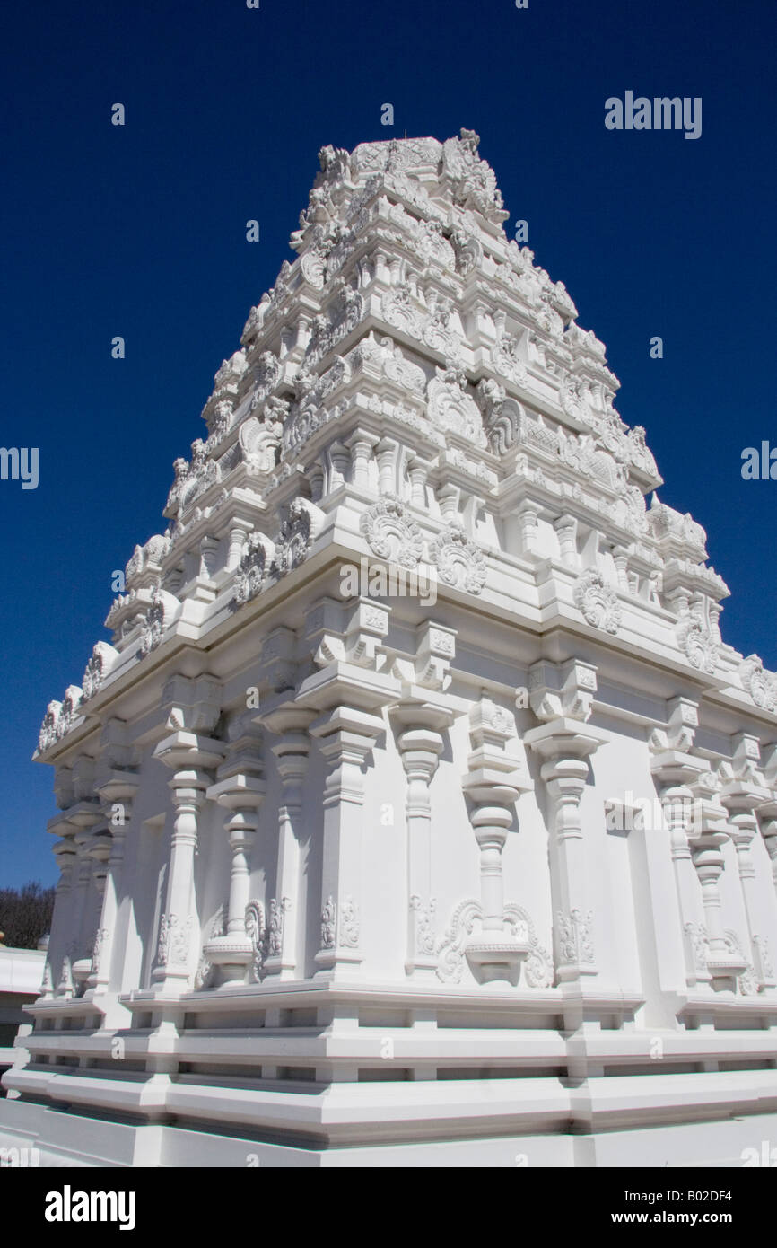 The Hindu Temple of Greater Chicago. Rama Temple Stock Photo - Alamy