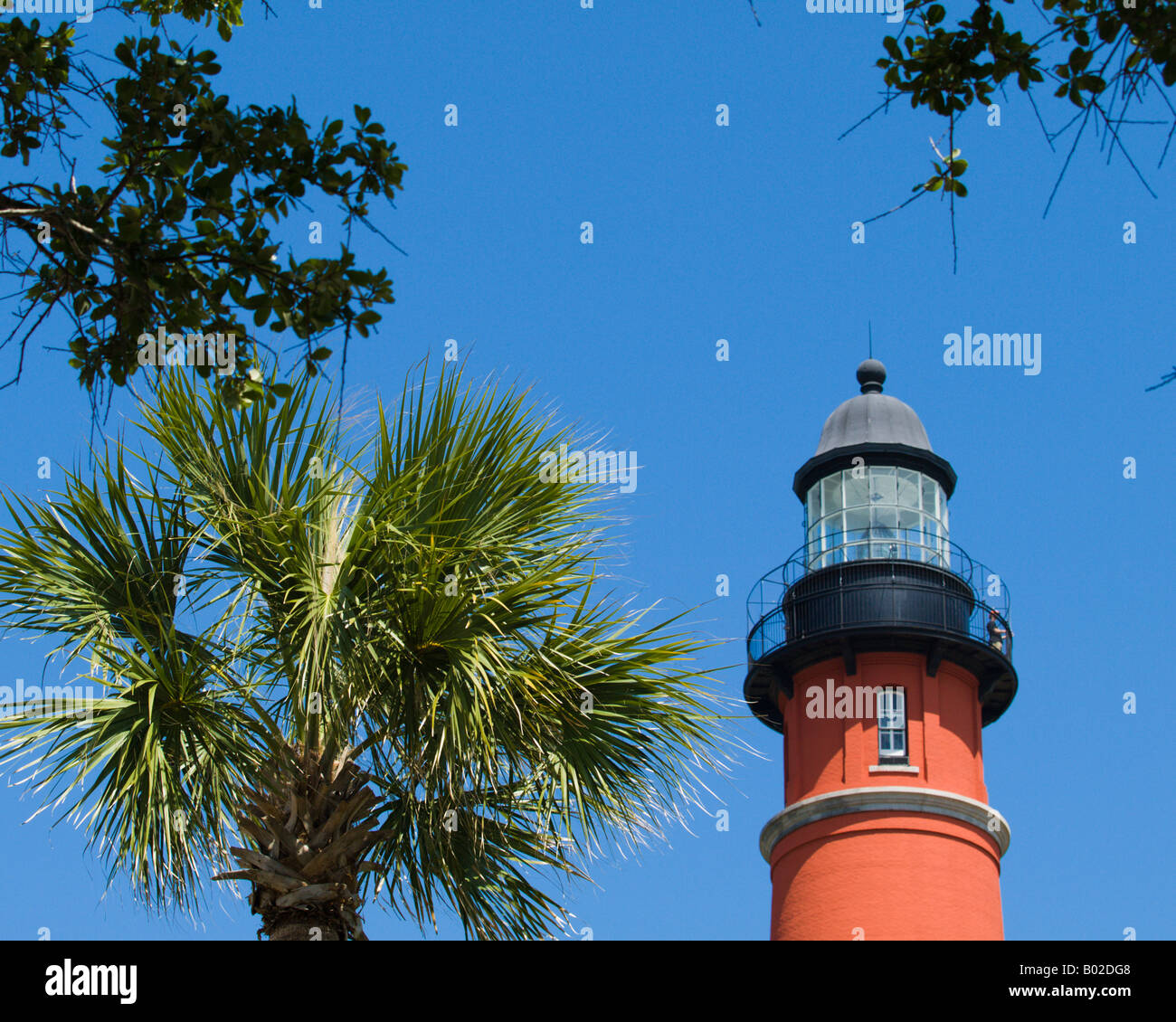 PONCE DE LEON INLET LIGHTHOUSE SITS ON THE EAST COAST OF FLORIDA ...