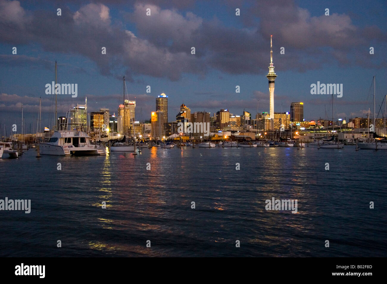 Westhaven Marina Auckland New Zealand Stock Photo - Alamy