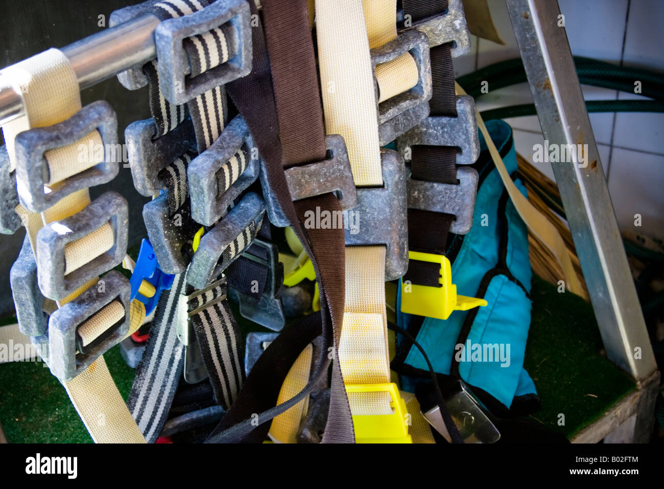 Scuba diving weights hi-res stock photography and images - Alamy