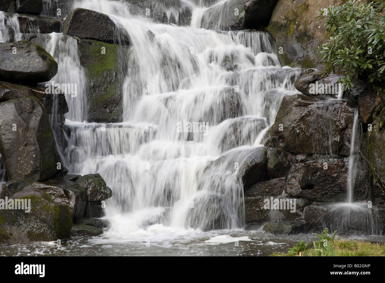 The Cascade Virginia Water Surrey Stock Photo - Alamy