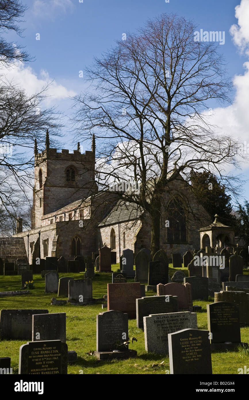 St Peter's Church, Alstonefield, Peak District National Park ...