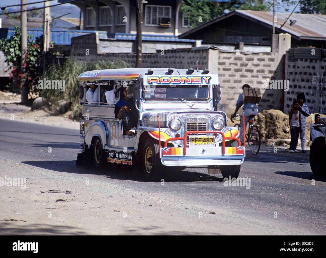 A Jeepney in Manila, Philippines Stock Photo - Alamy