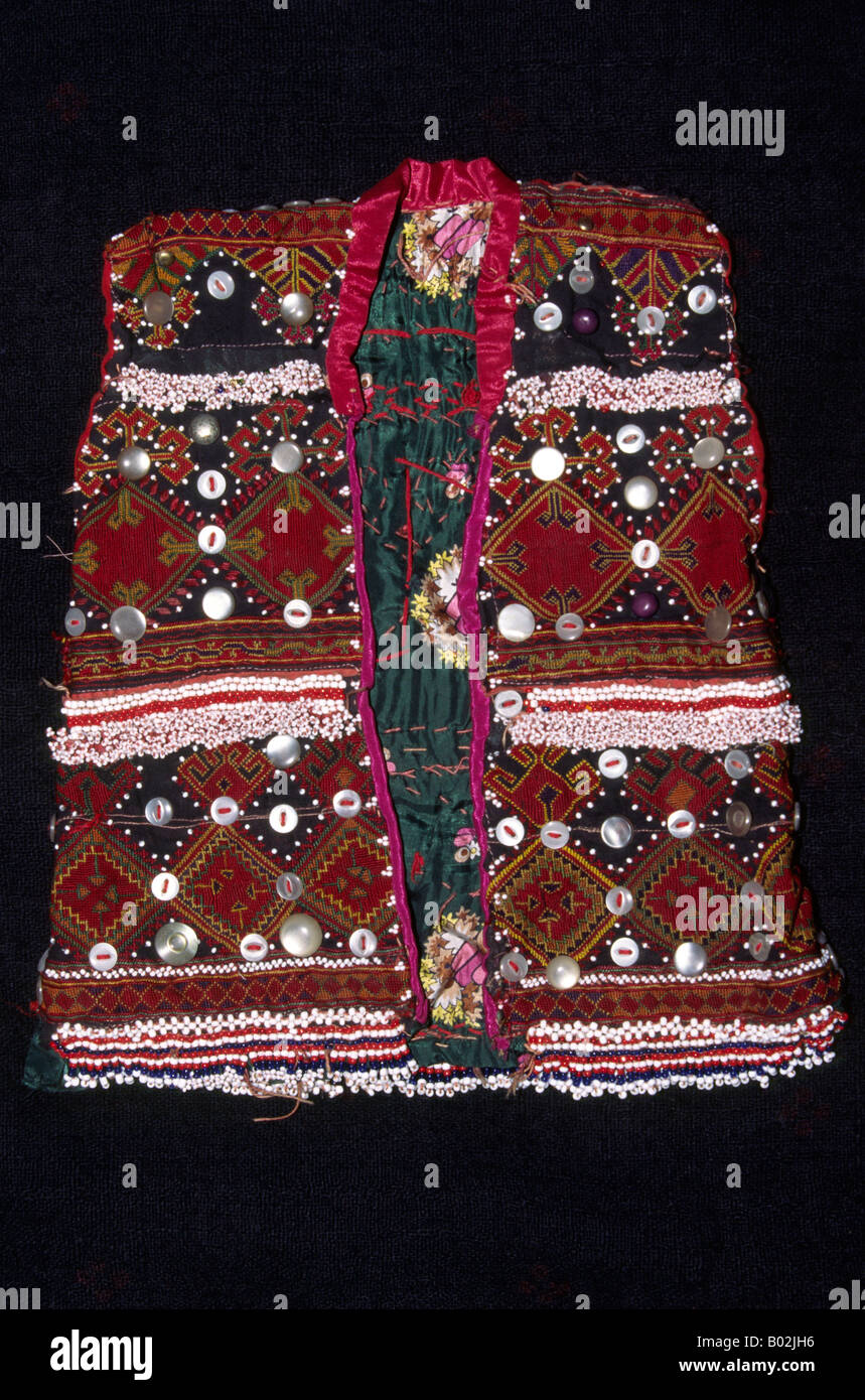 India Gujerat Crafts Childs beaded and embroidered waistcoat from ...