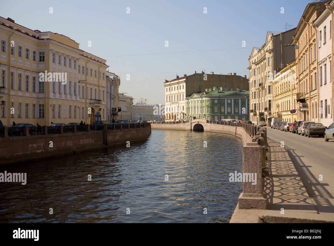 Moyka River, Saint Petersburg, Russia Stock Photo - Alamy