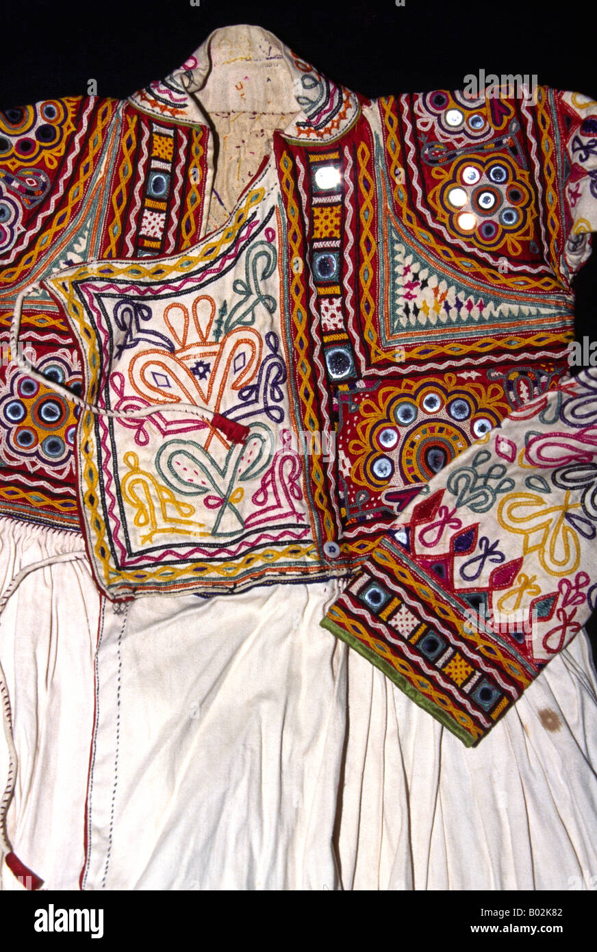 India Gujerat Crafts embroidered child bridegrooms jacket from east ...