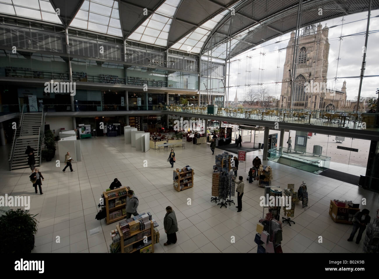 The Forum Norwich - Millennium Library Stock Photo - Alamy