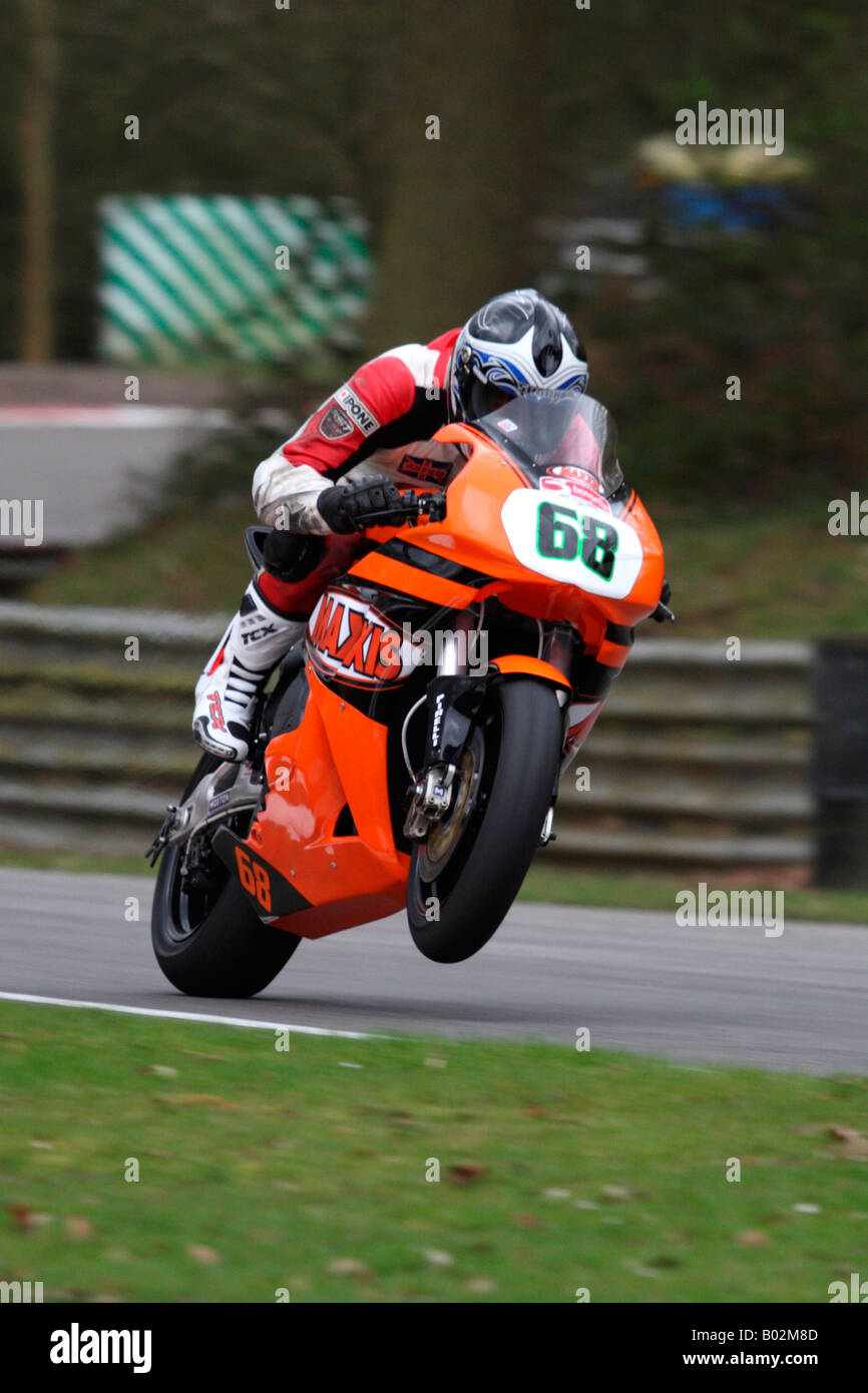David Johnson 2008 British Superbike Brands Hatch, Team Maxxis Honda ...