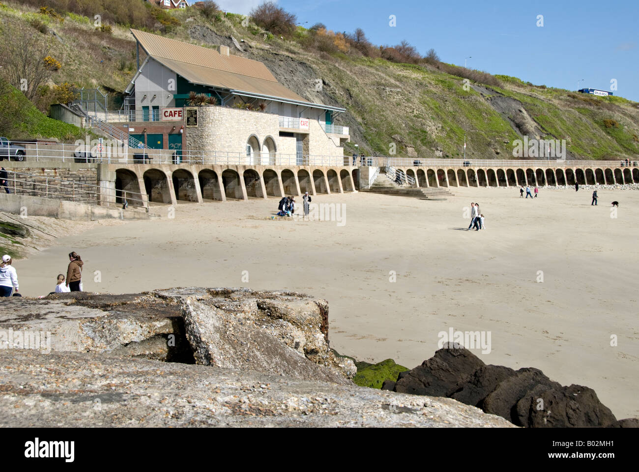 The Beach at Folkestone, Kent, England Stock Photo - Alamy