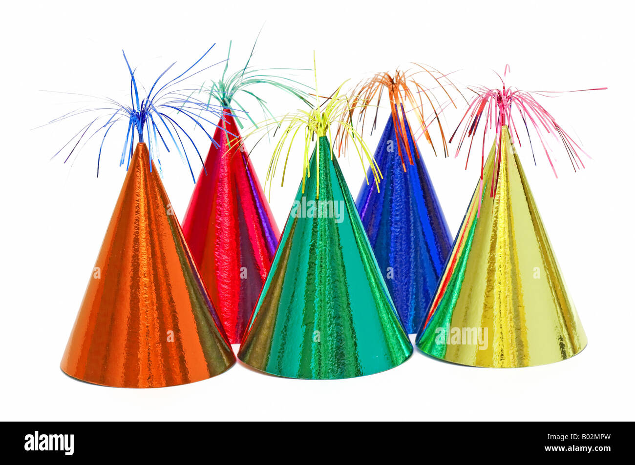 birthday party hats Stock Photo - Alamy