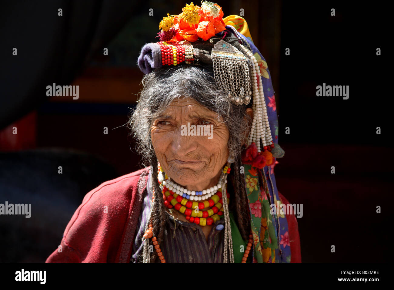 Ladakhi women from the Nubra valley Stock Photo - Alamy