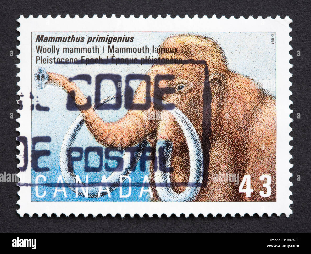 Canadian postage stamp Stock Photo - Alamy