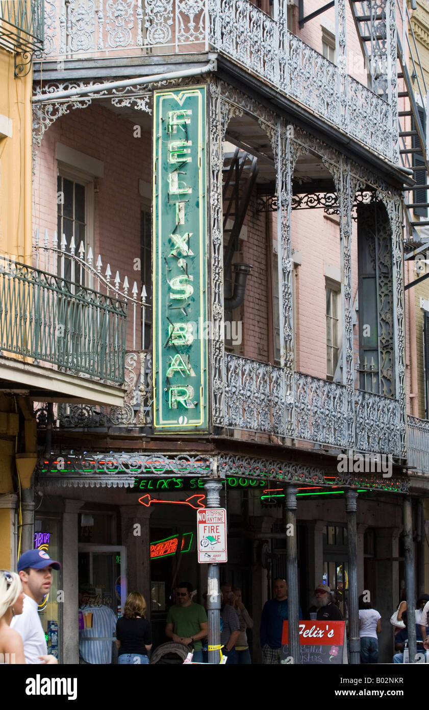 Felix bar oysters seafood Stock Photo - Alamy