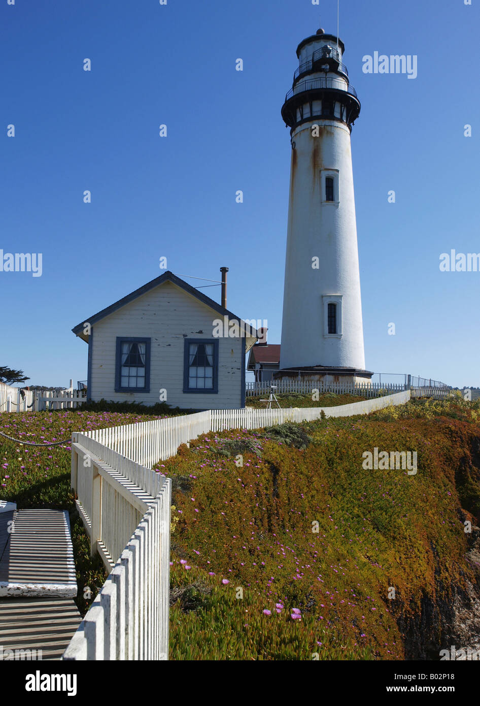 Pigeon Point Light House Stock Photo - Alamy