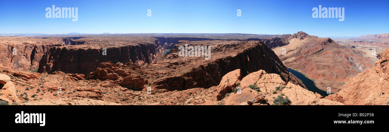 panorama of Glen Canyon in Northern Arizona Stock Photo - Alamy