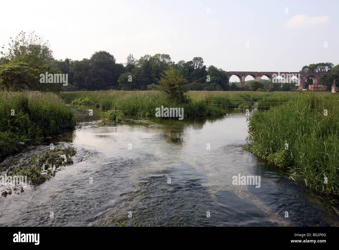 The Bourne Rivulet St Mary Bourne Hampshire England UK Stock Photo - Alamy