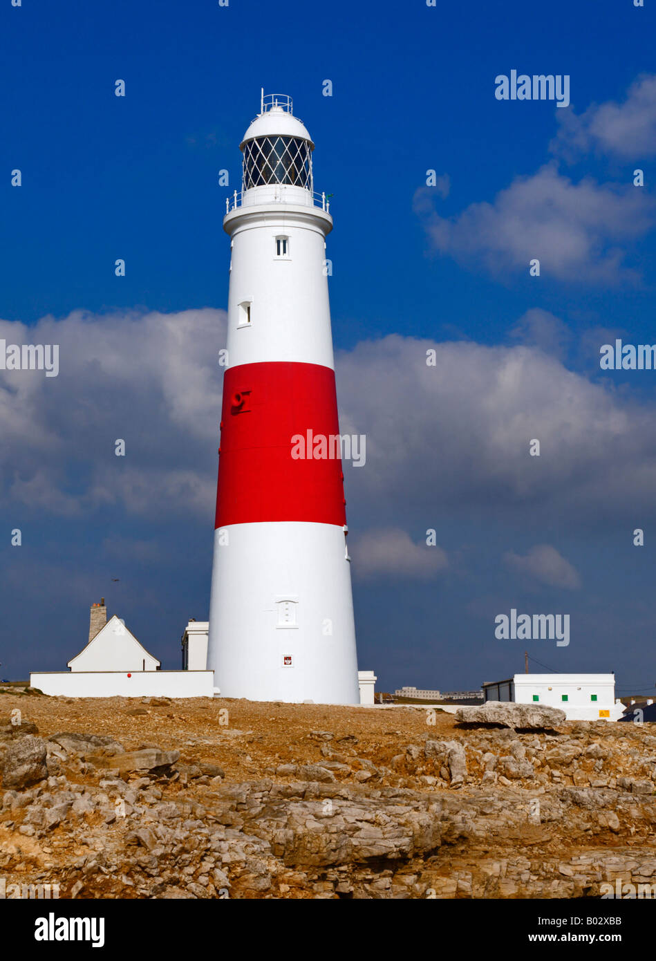 Portland Bill Lighthouse, Isle of Portland, Dorset, England Stock Photo ...