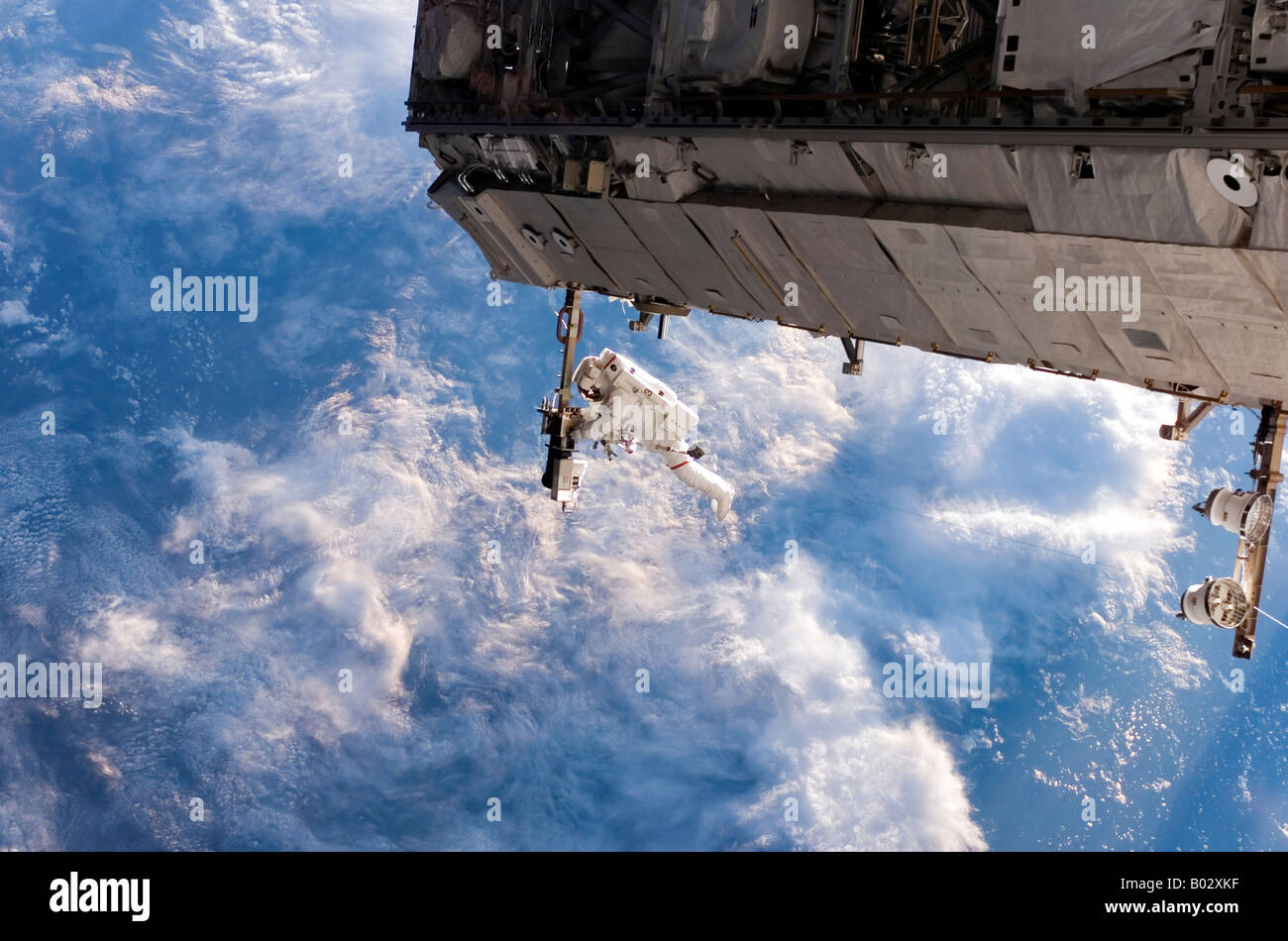 Extravehicular activity eva spacewalk hi-res stock photography and ...