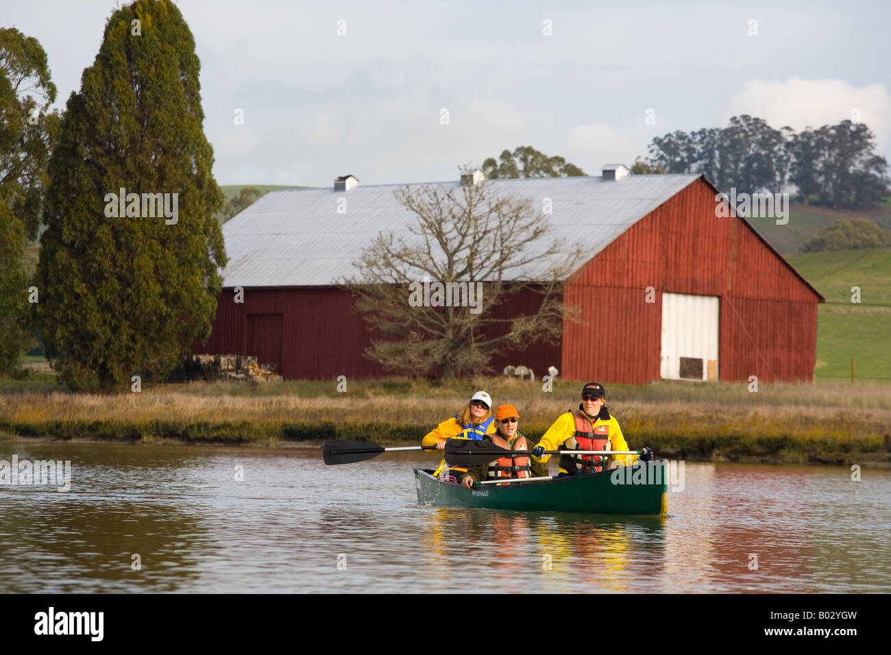 Canoe red river hi-res stock photography and images - Alamy