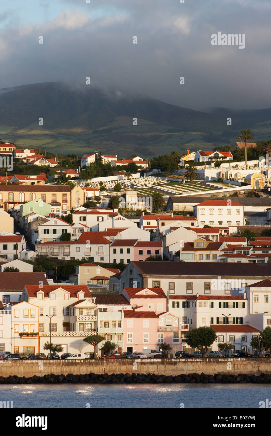 Azores, Horta, The Capital Of Faial Island Stock Photo - Alamy