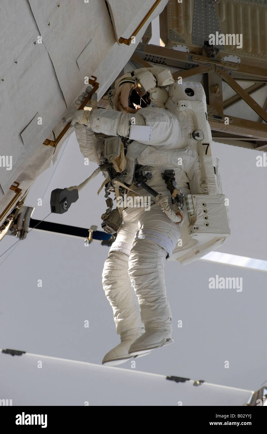 Extravehicular activity eva spacewalk hi-res stock photography and ...