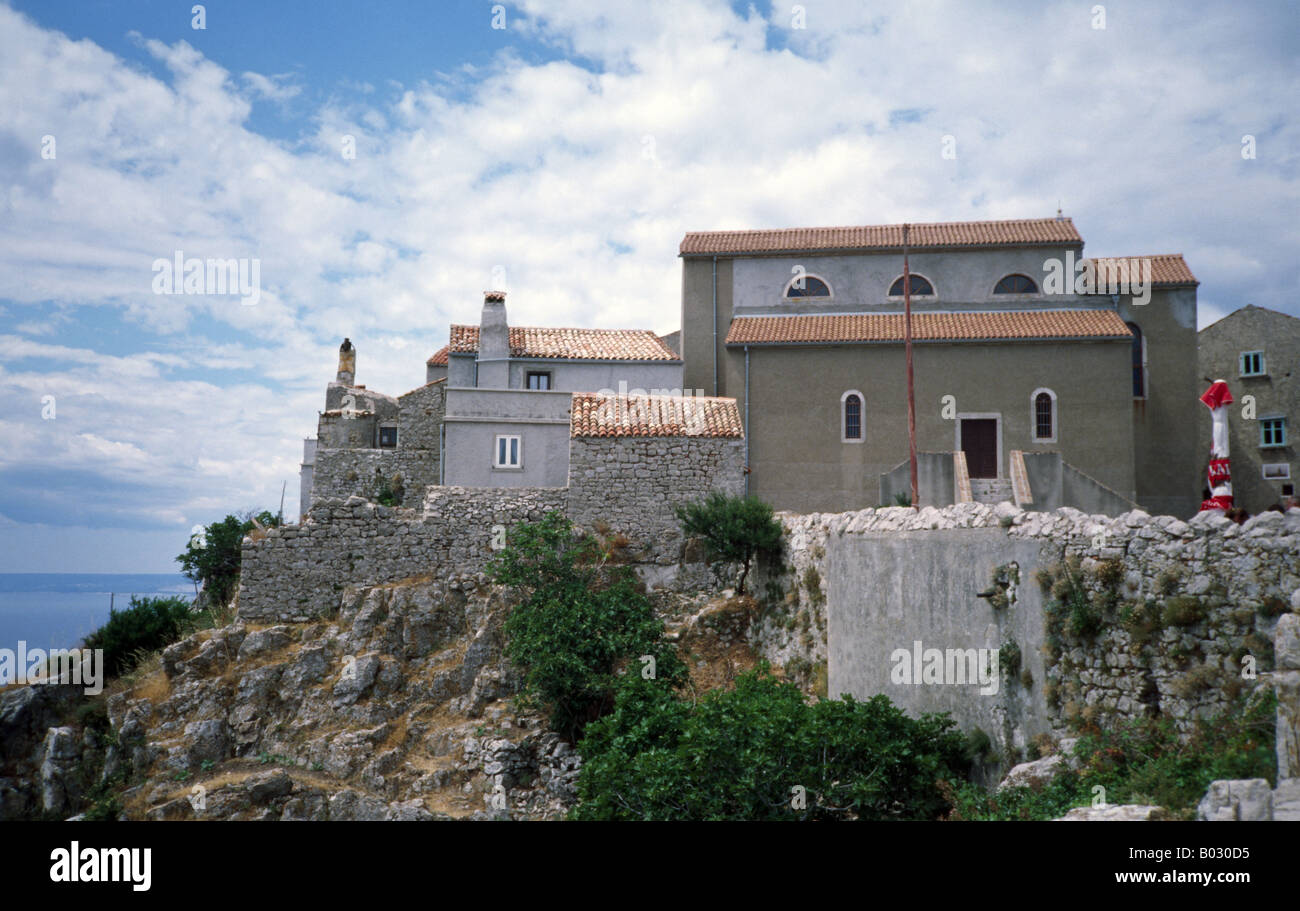 Old ancient village lubenice hi-res stock photography and images - Alamy
