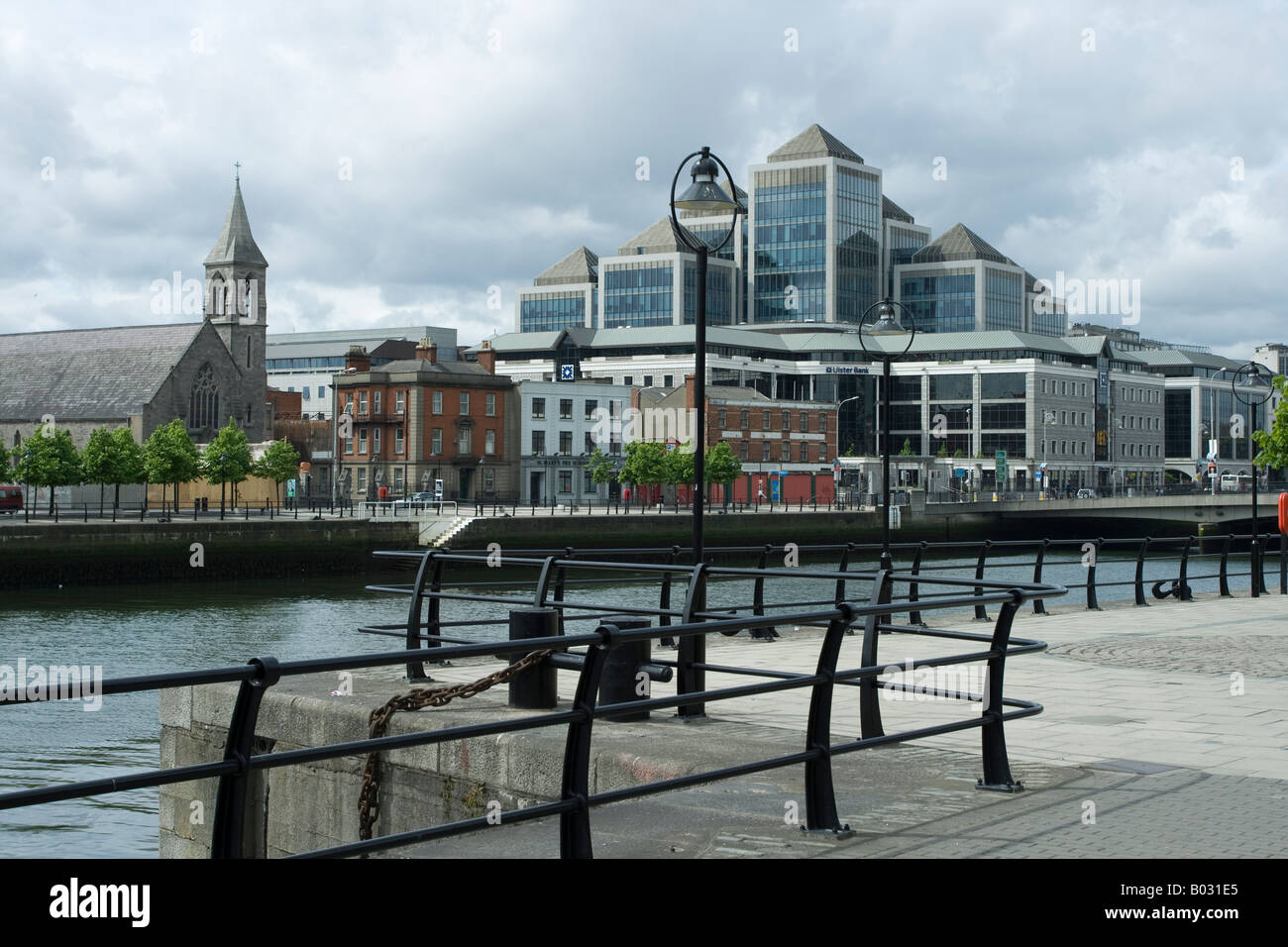 in the docklands of Dublin Ireland Stock Photo - Alamy