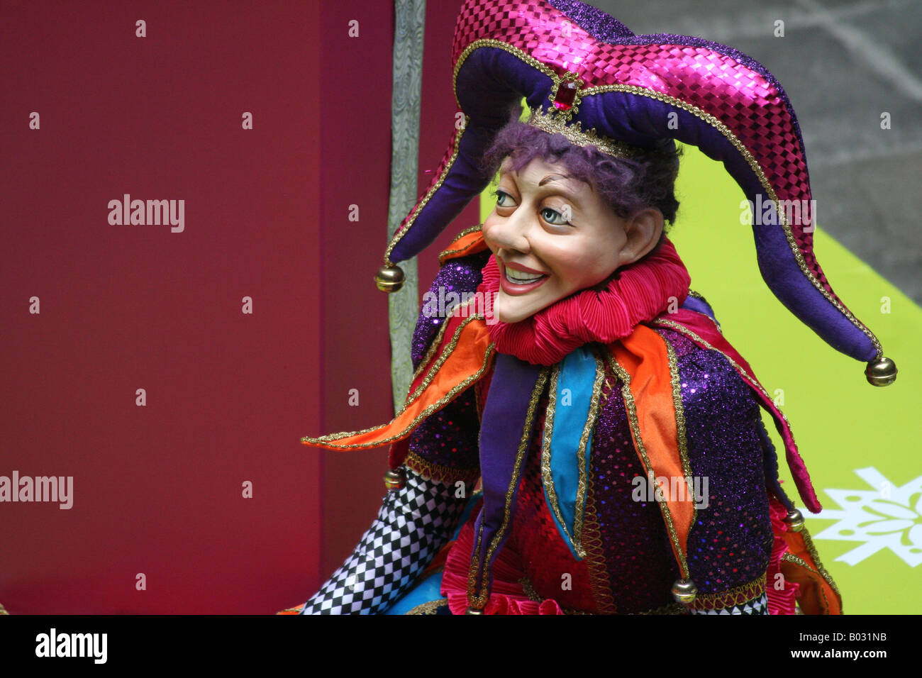 model of a jester in peru south america Stock Photo - Alamy