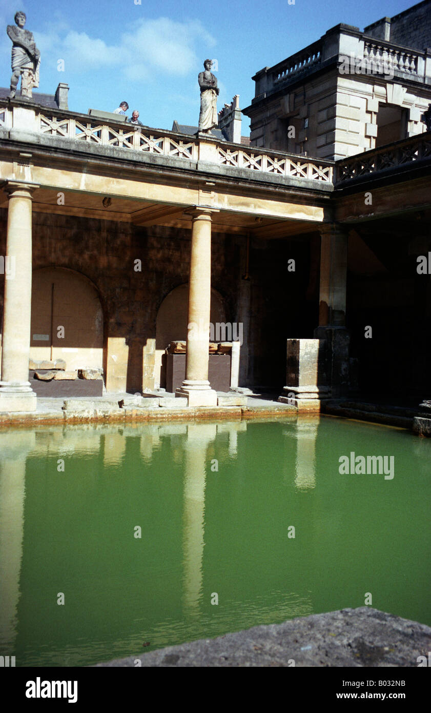 An ancient Roman bath at Bath, England, May, 2000 Stock Photo - Alamy