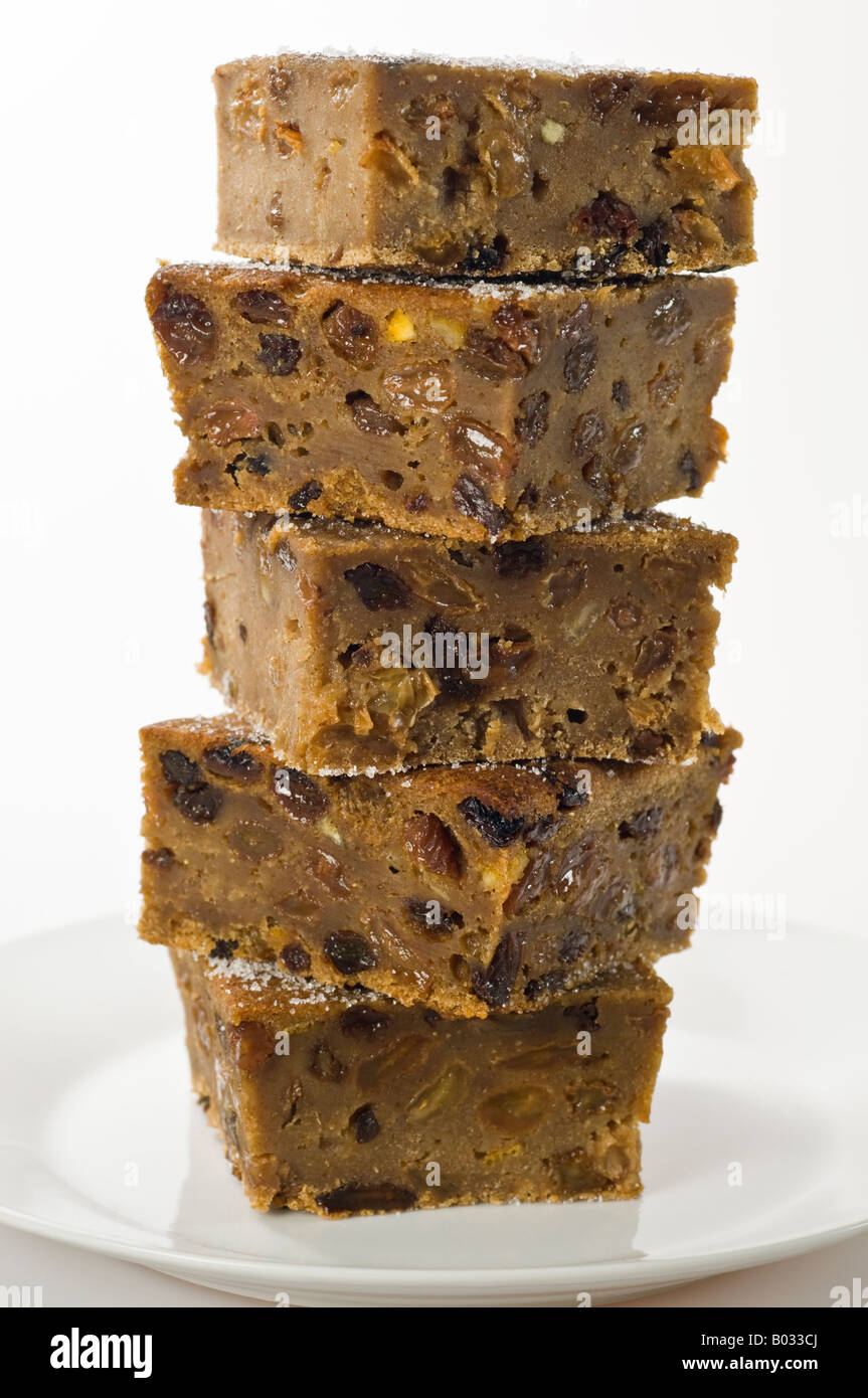 Spiced Bread Pudding UK Traditional Food Stock Photo - Alamy