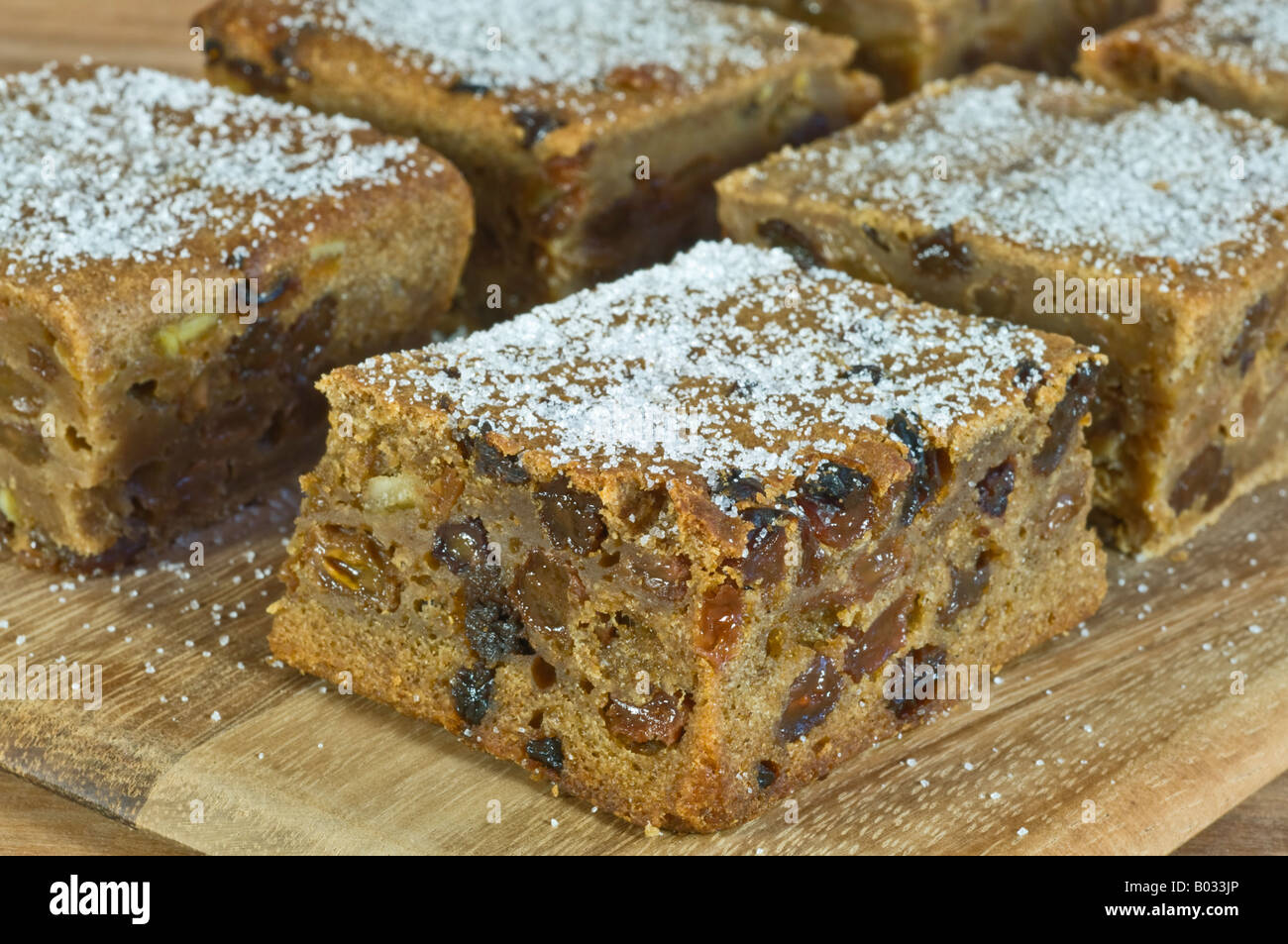 Spiced Bread Pudding UK Traditional Food Stock Photo - Alamy