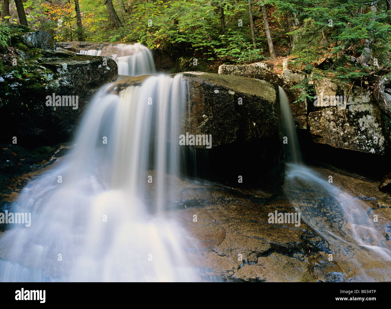 Ledge Brook..... White Mountains, New Hampshire USA Stock Photo - Alamy