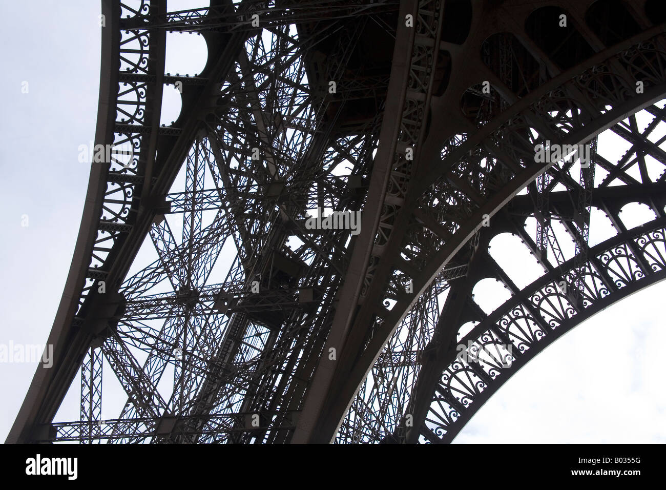 The Eiffel tower Paris France Stock Photo - Alamy