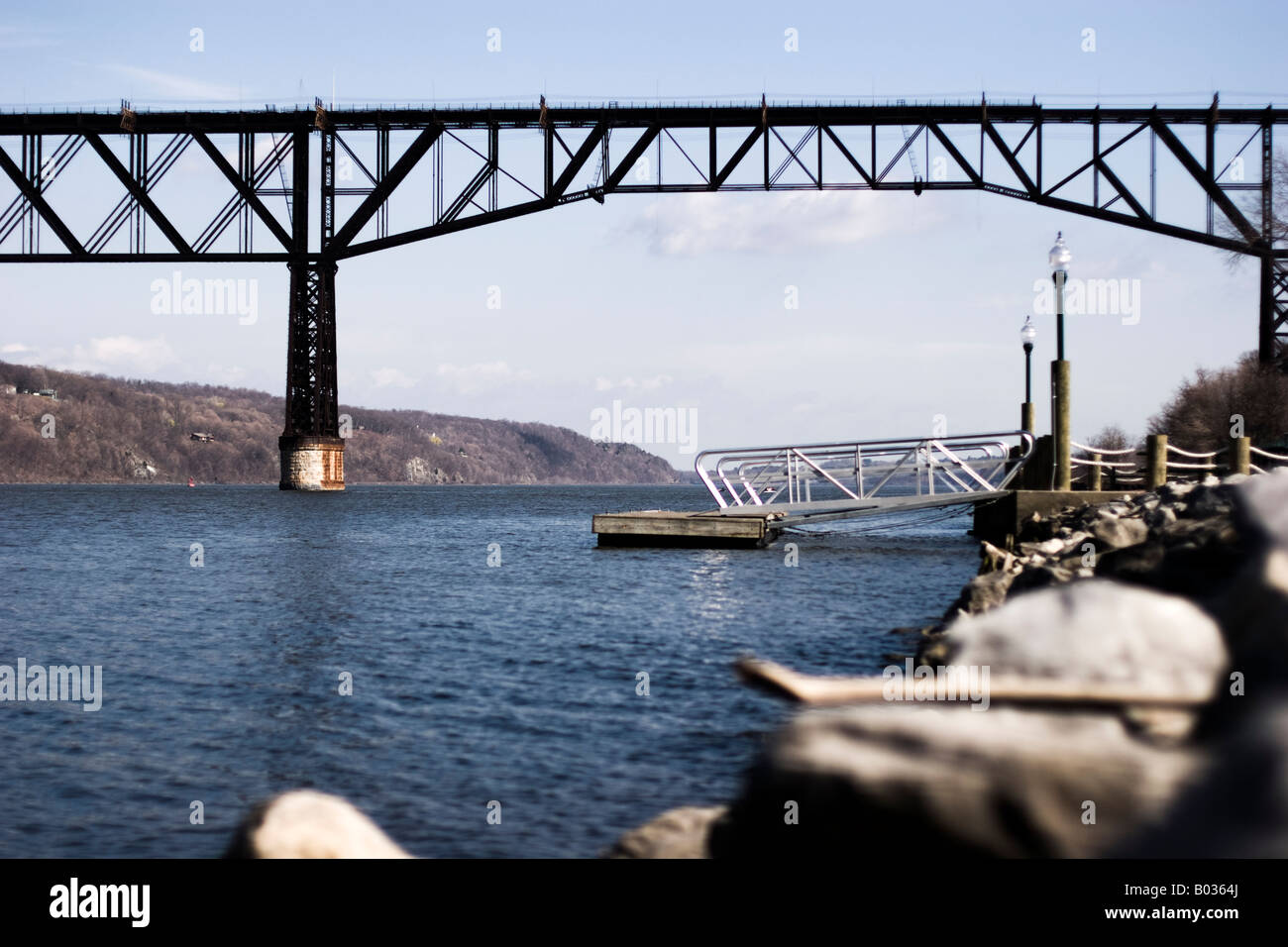 Poughkeepsie railroad bridge hi-res stock photography and images - Alamy