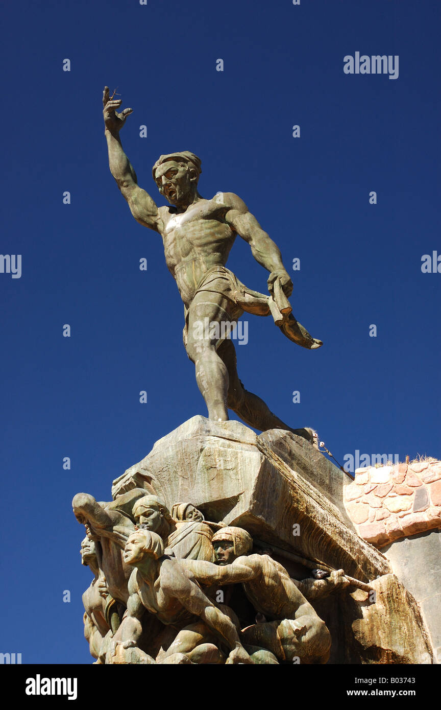 Monumento a los Heroes de la Independencia Humahuaca Jujuy province ...