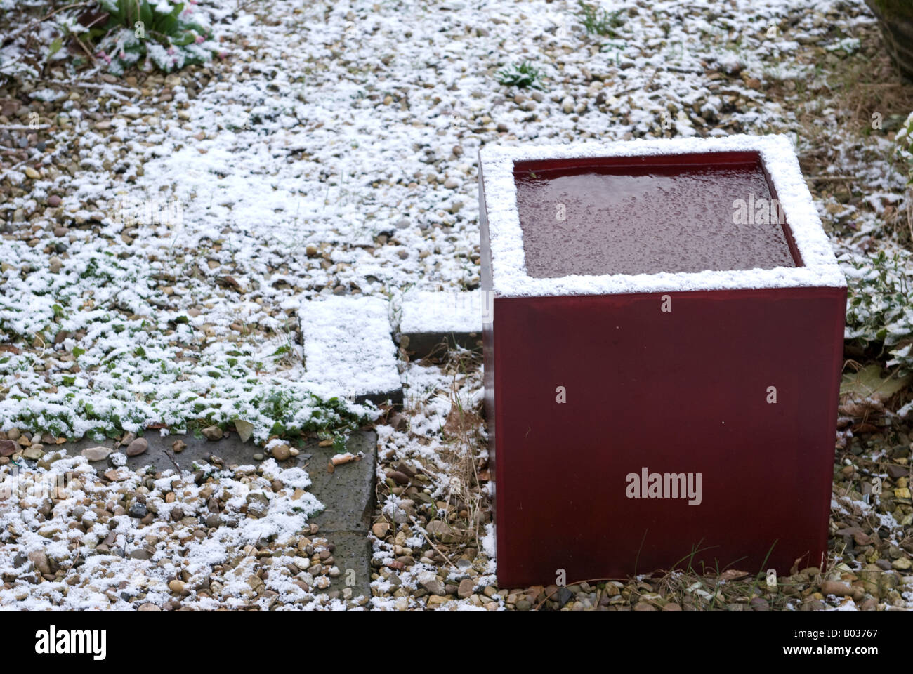 Dusting of snow hi-res stock photography and images - Alamy