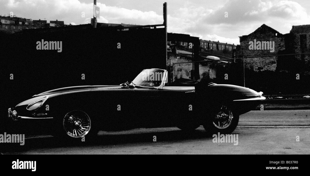 White e type jaguar hi-res stock photography and images - Alamy