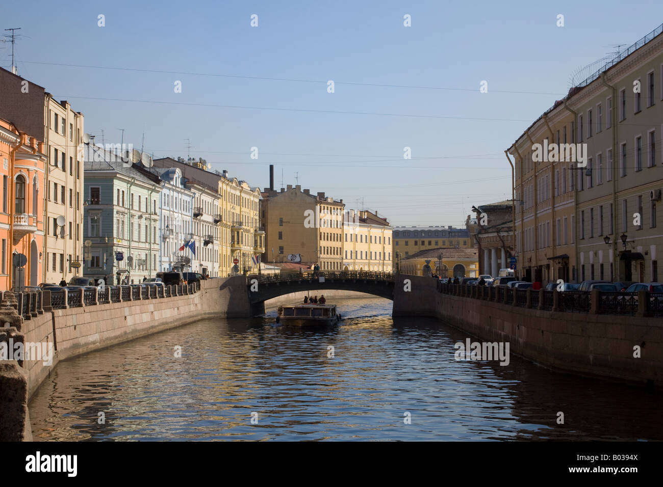 Moyka River, Saint Petersburg, Russia Stock Photo - Alamy