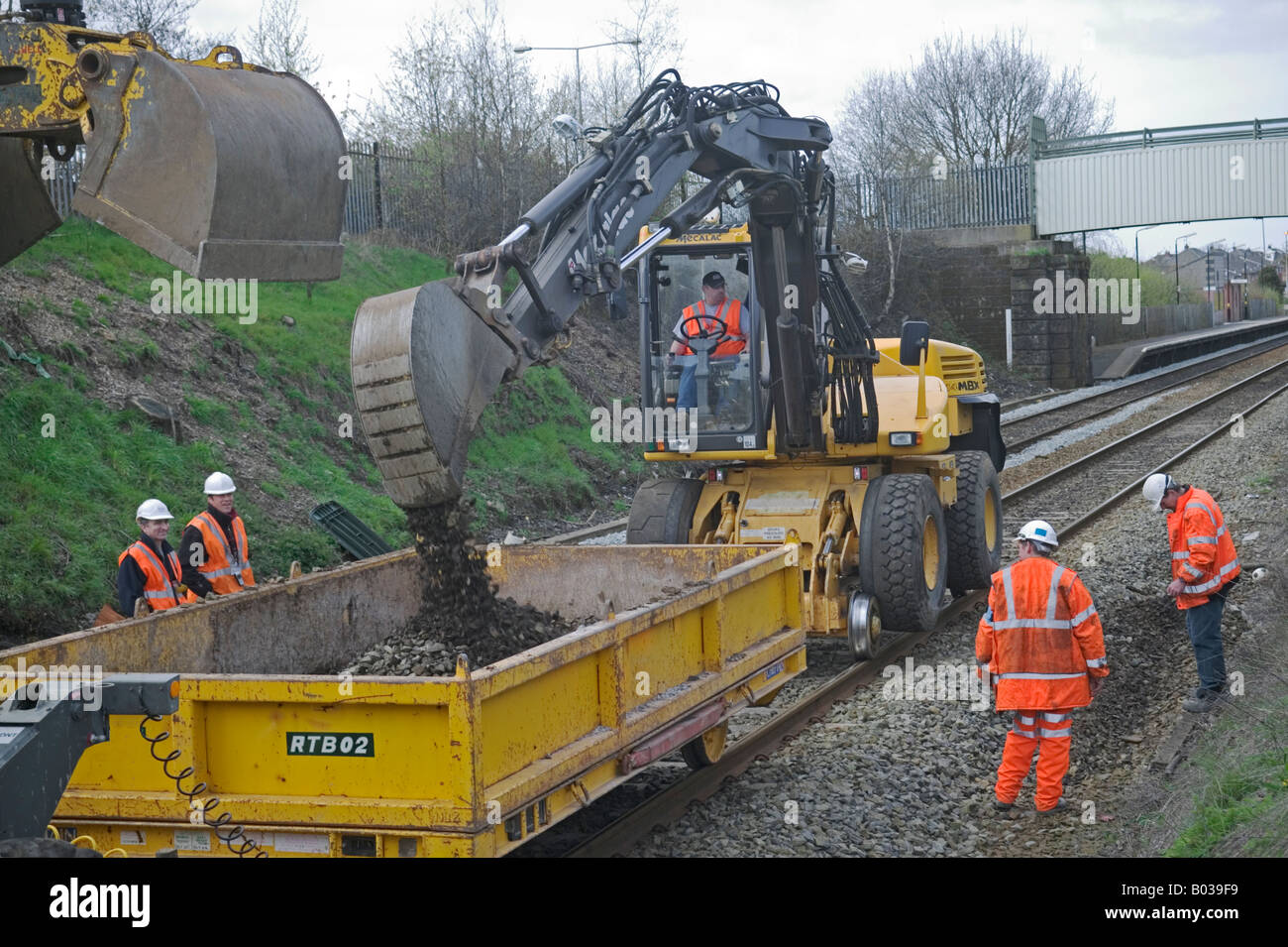 Specialist contractor using road-rail vehicles to maintain and replace ...