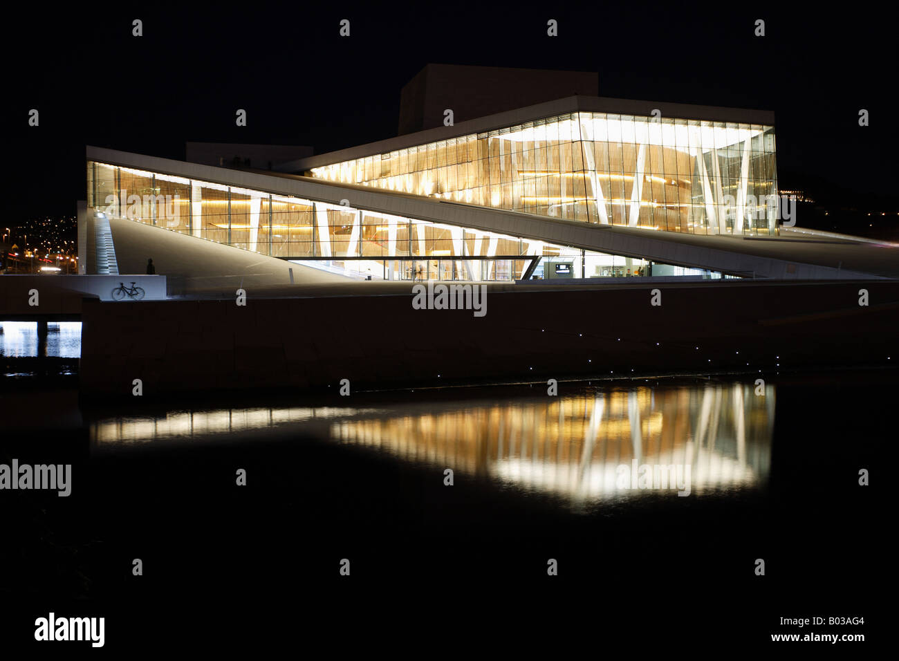 Oslo Opera House Night