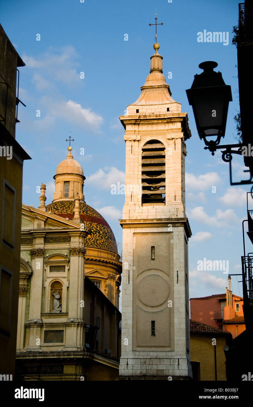 Cathédrale Sainte Réparate de Nice in Nice, South France Stock Photo ...