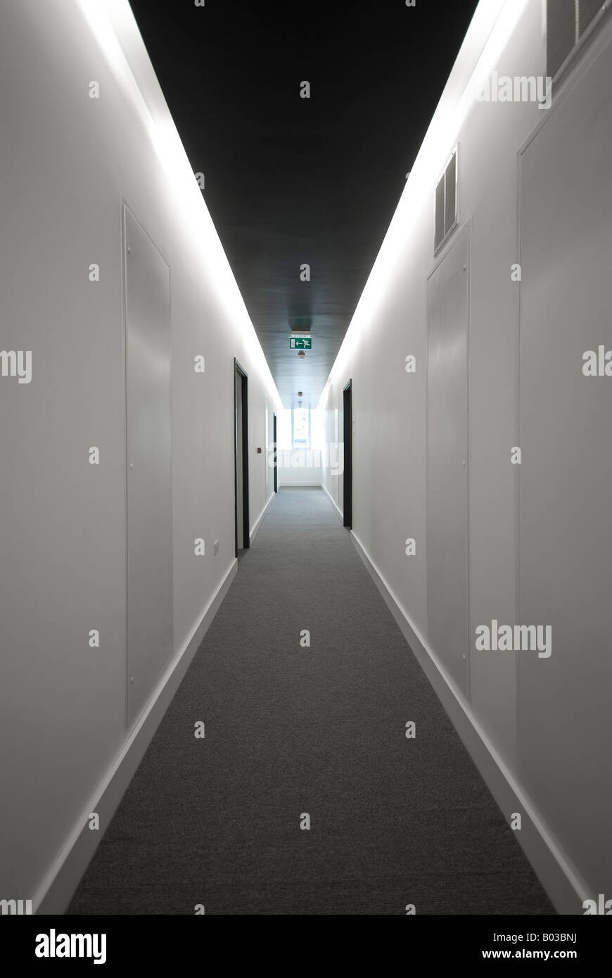 apartment block corridor Stock Photo - Alamy
