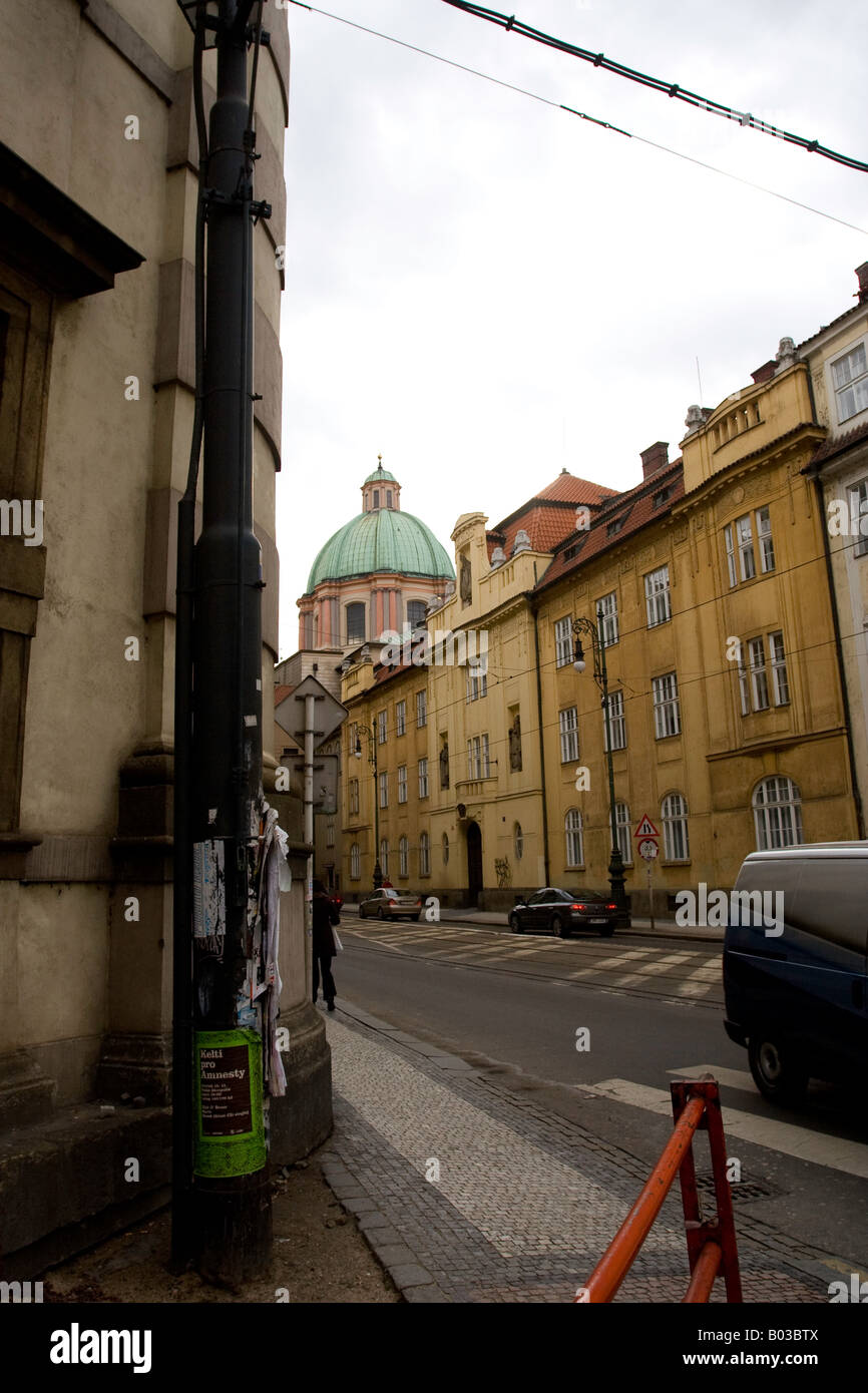 Street scene, Prague, Czech Republic Stock Photo - Alamy