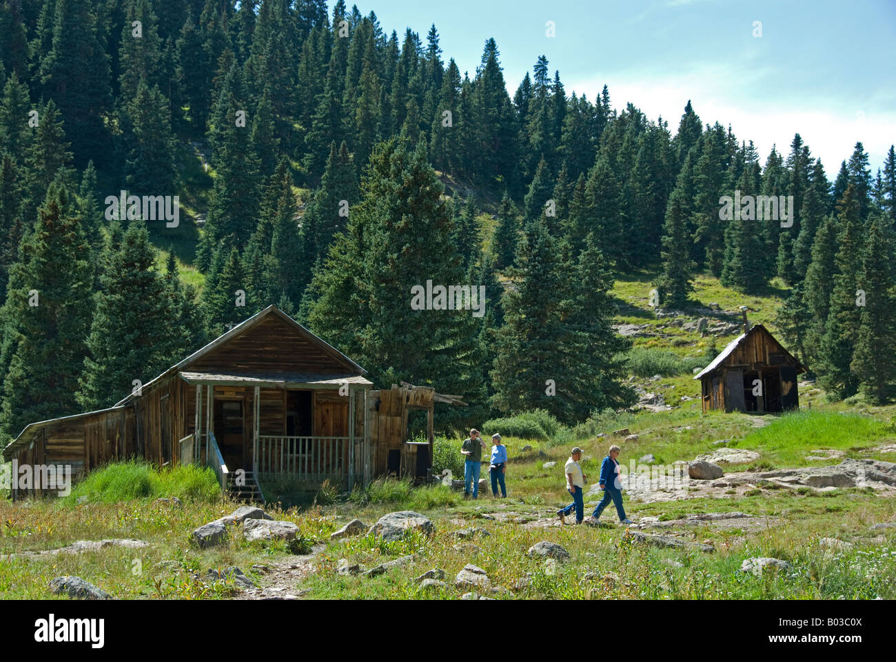 The Gustavson House, Animas Forks, Alpine Loop Scenic Byway, San Juan ...