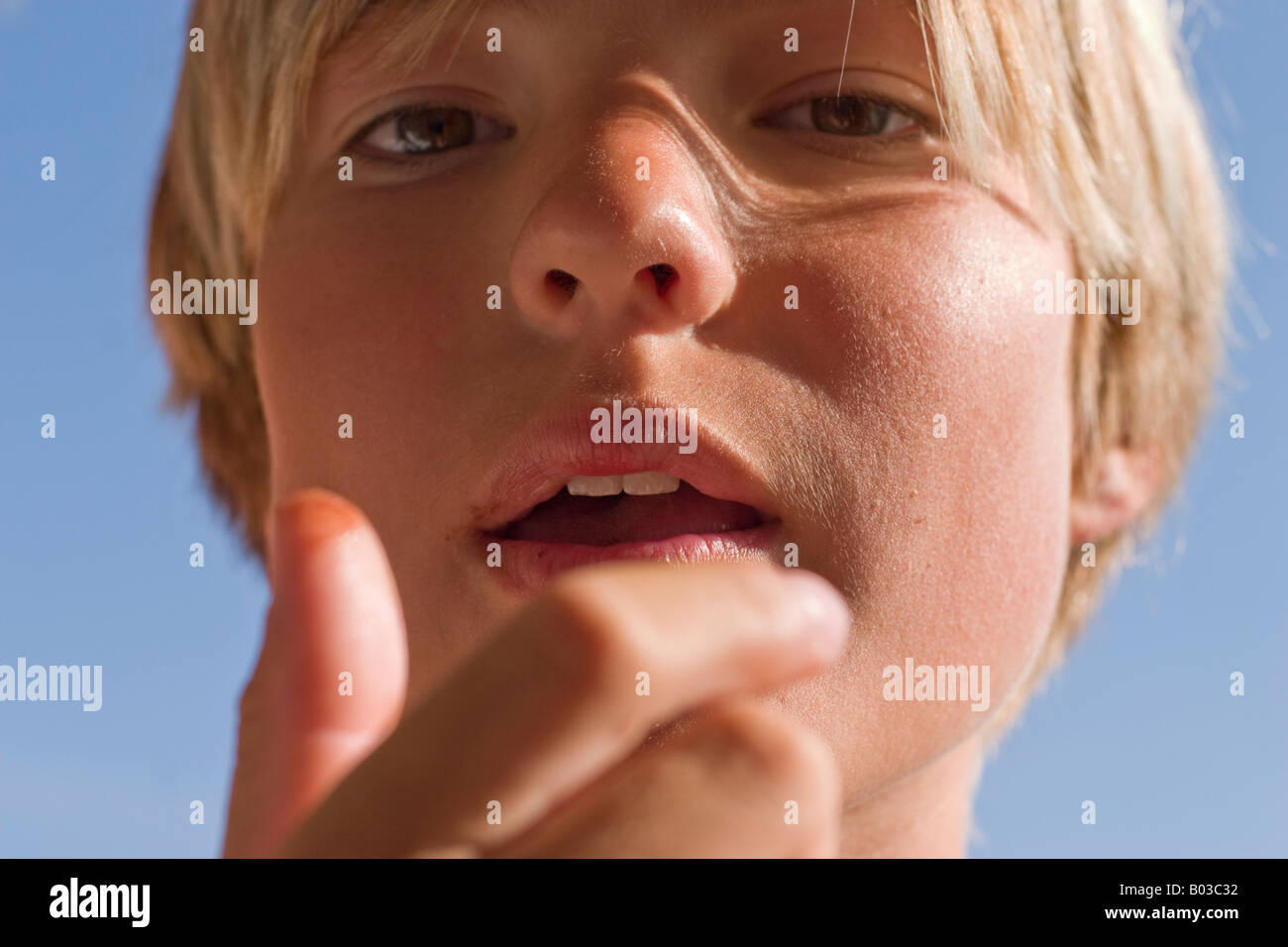 Awesome boy photo hi-res stock photography and images - Alamy