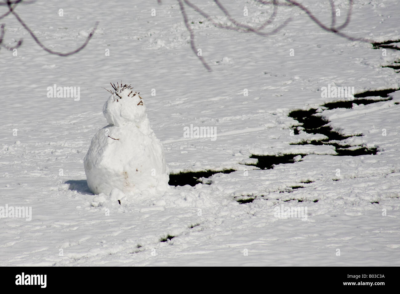 Snowman trail hi-res stock photography and images - Alamy