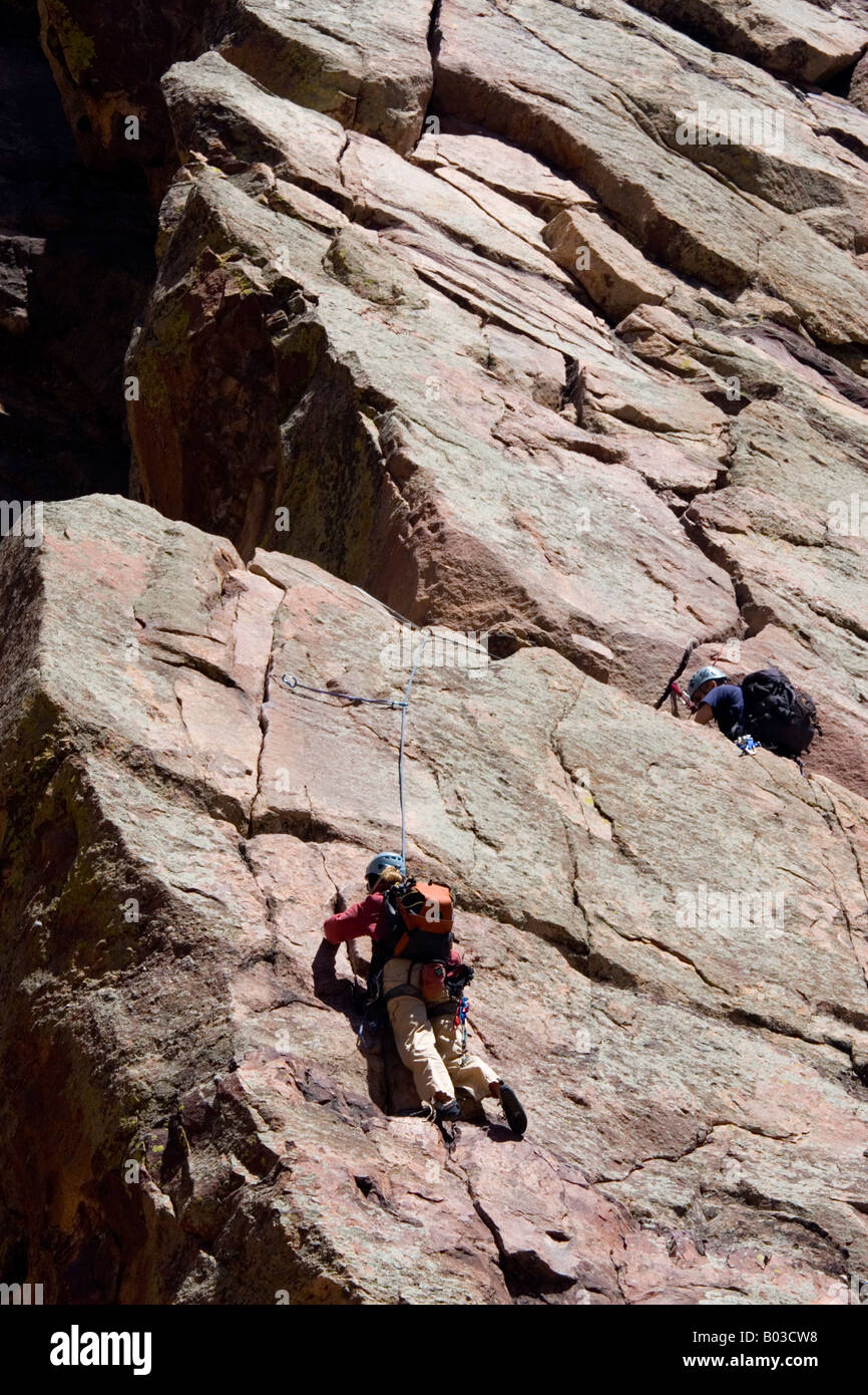 Two climbers with equipment hi-res stock photography and images - Alamy