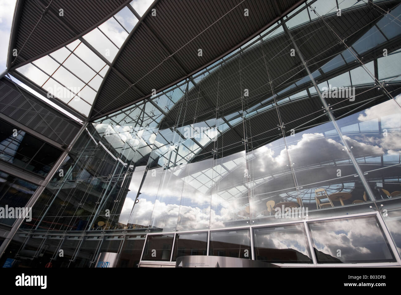 The Forum Norwich - Millennium Library Stock Photo - Alamy
